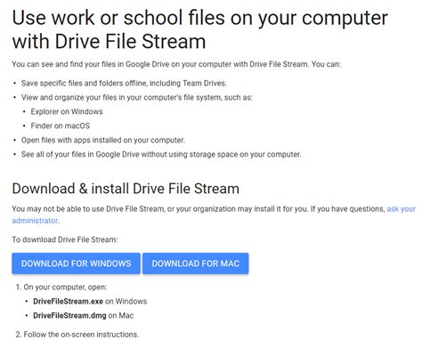 Adopting Google File Stream TCEA TechNotes Blog