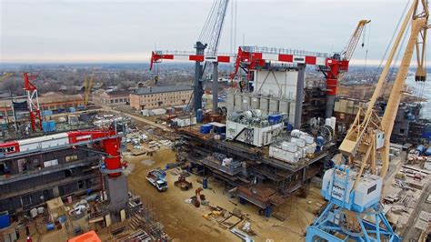 Construction Of Lsp R Ice Resistant Offshore Fixed Drilling Platform For V Grayfer Field News
