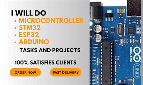 Do Microcontroller Programming For Stm32 Arduino And Esp32 With Custom