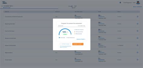 Vivek Inavalli On Linkedin Successfully Completed Mock Tests Js Coding Test 2 Nxtwave Rahul