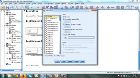 Spss Split File Analyze Subsets Of Cases Separately