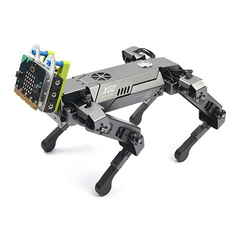 Elecfreaks Micro Bit Xgo Quadruped Robot Kit Us Robotshop