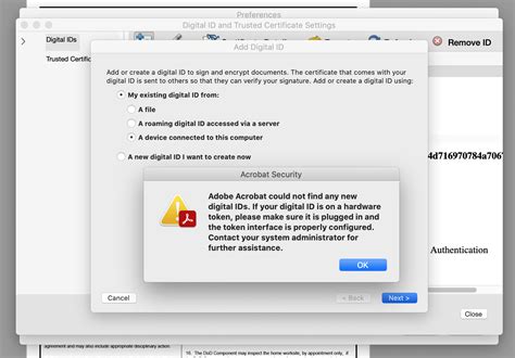 Solved Register A Digital Id Adobe Product Community 11708717