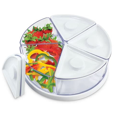 Lazy Susan Food Storage Containers Kovot
