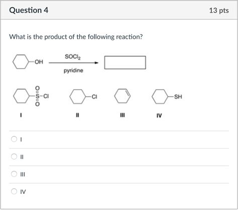 Solved 13 Pts Question 3 Which Of The Following Compounds
