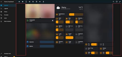 Customize Gap Between New Sections Dashboard Layout Frontend Home Assistant Community