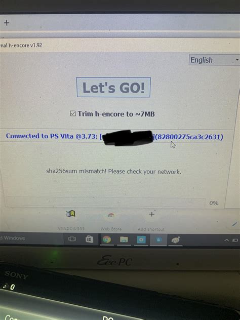 I Cant Install H Encore Because Of This Error R VitaPiracy