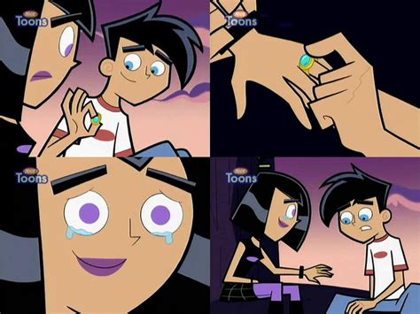 Danny Phantom Danny Gives Sam The Ring By Dlee1293847 On Deviantart