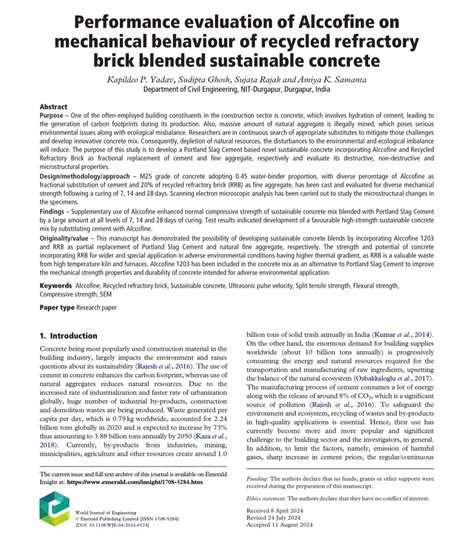 Sujata Rajak On Linkedin Hello Connections Thrilled To Share That Our Research Paper…