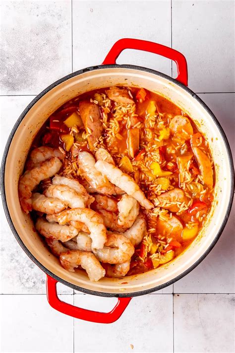 One Pot Cajun Shrimp Sausage And Rice
