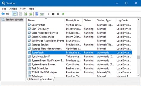 how to enable disable service host superfetch in windows 2024