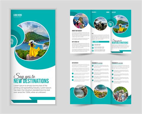 Travel Brochure Design 2 Images Behance
