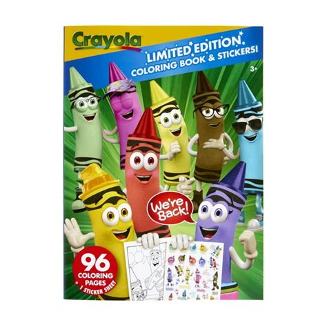 Crayola Coloring Book Retired Crayola Colors Coloring Set 96 Pages