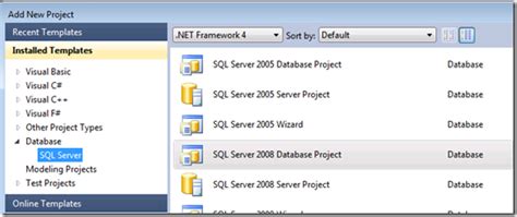 Extending The Web Publishing Pipeline To Package Database Project Deployed Sql File Net Blog