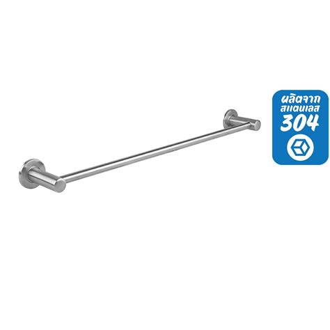 ราวแขวนผ้าเดี่ยว 90 ซม สแตนเลส 304