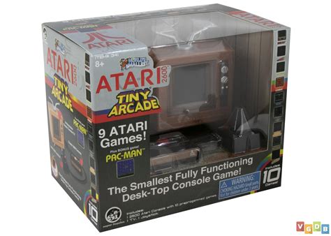 Tiny Arcade Atari 2600 Vgdb Vídeo Game Data Base