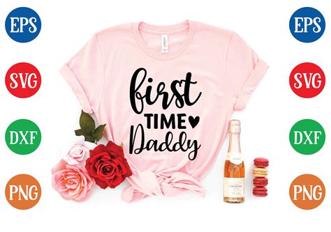First Time Daddy Svg Graphic By Creative Designer · Creative Fabrica