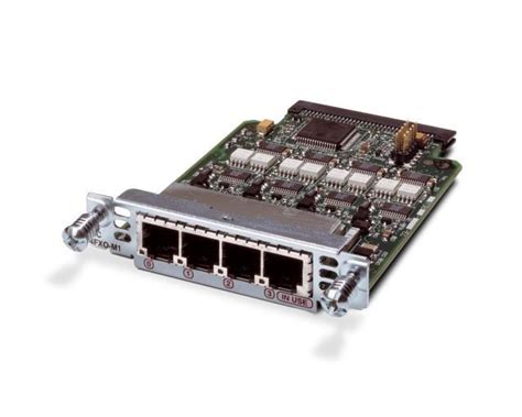 Cisco Vic2 4fxo 4 Port Fxo Voice Interface Module