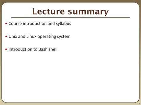 Introduction To Linuxunix Environment Ppt Download