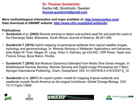 A Knowledge Based Model For Identifying And Mapping Tropical Wetlands And Peatlands Areas