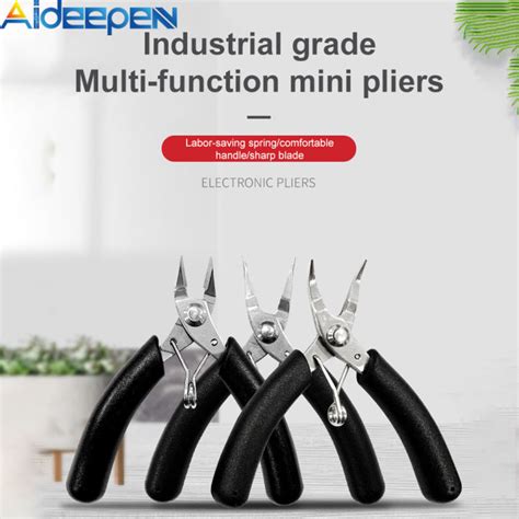 Ready StockOriginal Aideepen A Diagonal Pliers C Toothless Curved Nose Pliers E
