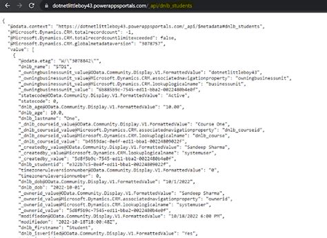 Dotnetlittleboy Webapi Configuration In Power App Portal