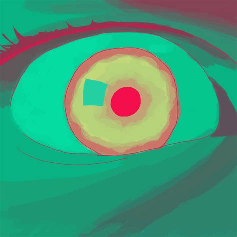Digitally Drawn Animation Of An Eye Blinking This Piece Was Created In Photoshop Chy Papac In