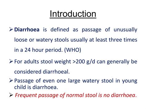 Diarrhoea Pptx