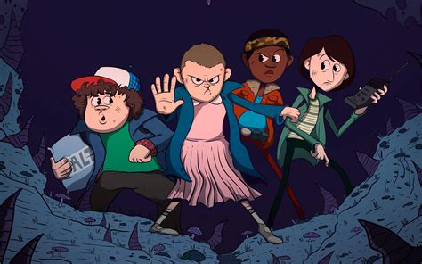 Stranger Things Anime Wallpapers Wallpaper Cave