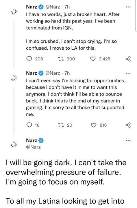 Narz Has Been Removed From Ign 😥 Rnarzign