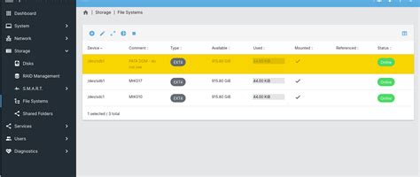 Duplicate Disk In Storage File Systems When Adding Comment For Non Used Disk General