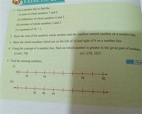 Use A Number Line To Find The I Sum Of StudyX