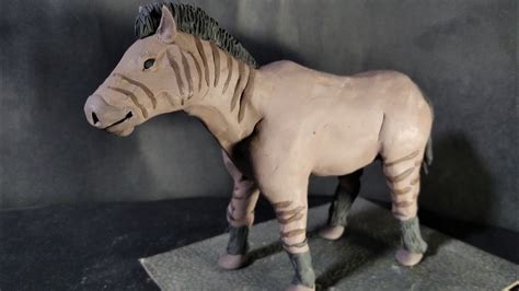 Equus Giganteuscaballode Plastilinahow To Make The Equus Giganteus