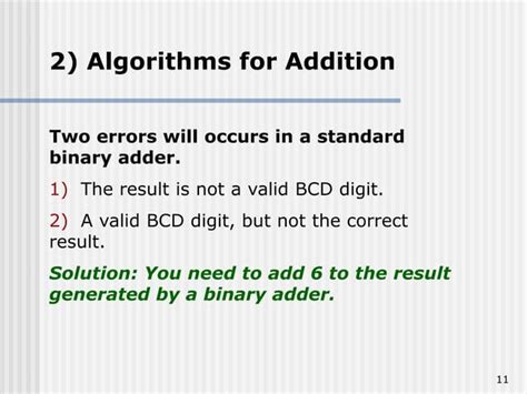 Binary Coded Decimal Pptx