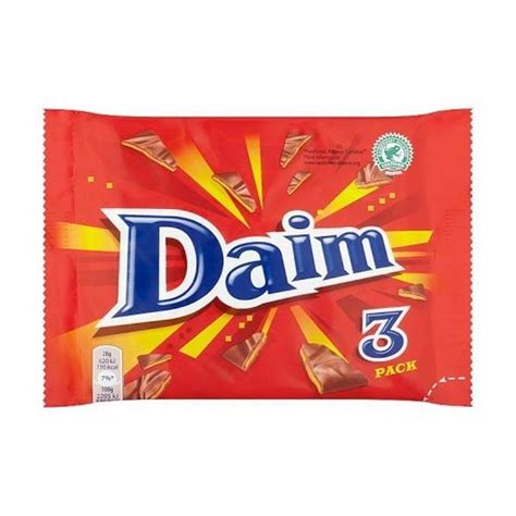 Cadbury Daim Chocolate Bar 3 Pack Shopee Malaysia