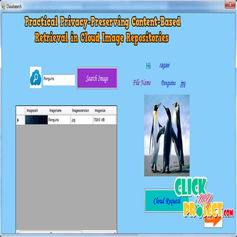 Practical Privacy Preserving Content Based Retrieval In Cloud Image