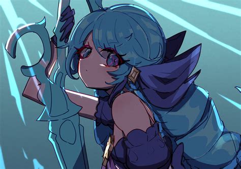 Gwen League Of Legends Drawn By Monakan Japan Danbooru