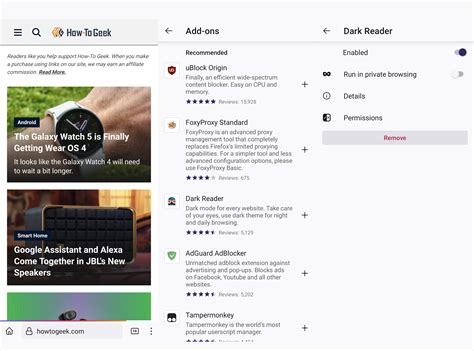 4 Android Browsers That Support Extensions