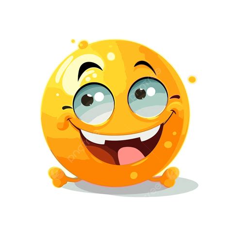 애니메이션 스마일리 얼굴 이모티콘 애니메이션