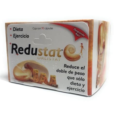 Suplemento Alimenticio Redustat Orlistat 90 Cápsulas De 60mg Liomont
