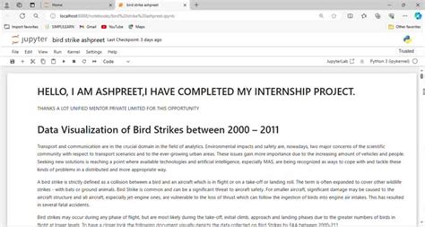 Video Ashpreet Kaur On Linkedin Datascience Aviationsafety