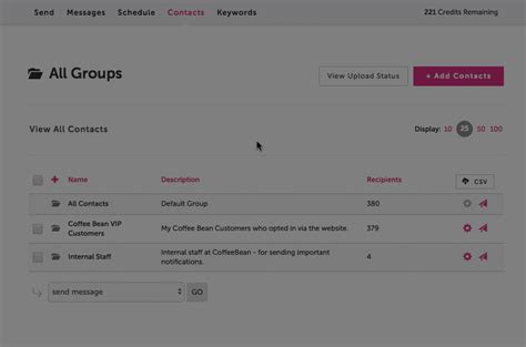 How Do I Remove A Contact Help Support By FireText