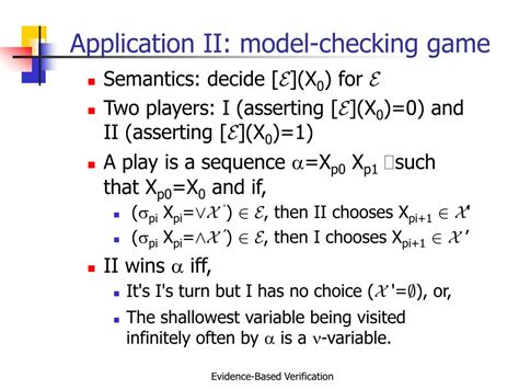 Ppt Evidence Based Model Checking Powerpoint Presentation Free