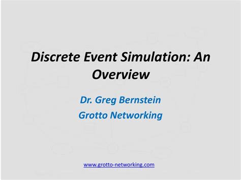 Ppt Discrete Event Simulation An Overview Powerpoint Presentation Free Download Id1962332