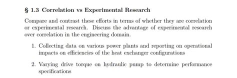 Solved S Correlation Vs Experimental Research Compare Chegg