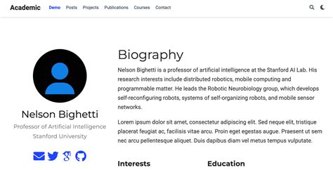 Two Steps To Build An Academic Website With Hugo And Wowchemy Mozart