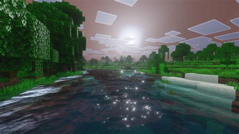 Minecraft Shaders Realistic Water