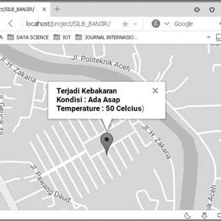 Google Maps Based Fire Information Download Scientific Diagram
