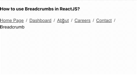 how to use breadcrumbs component in material ui geeksforgeeks