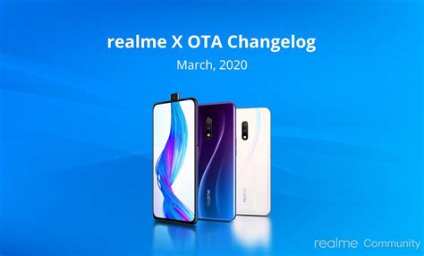 Realme X Gets Screen Light Effect Edge Lighting In March Update